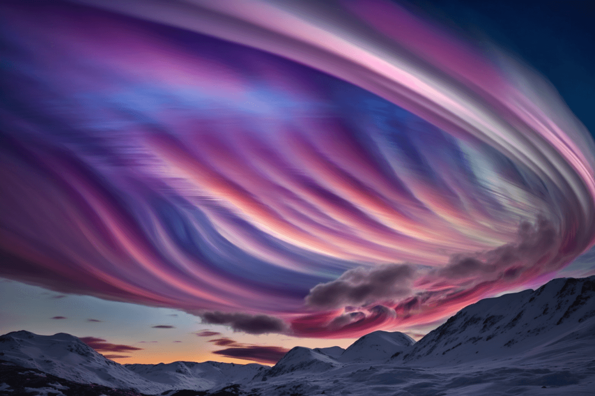 Polar stratospheric clouds - AI generated free images and icons with ...